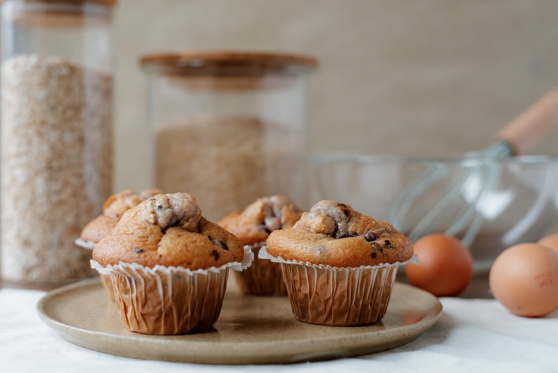 Muffins με αχλάδια και σοκολάτα, ένα γλυκάκι για όλους!