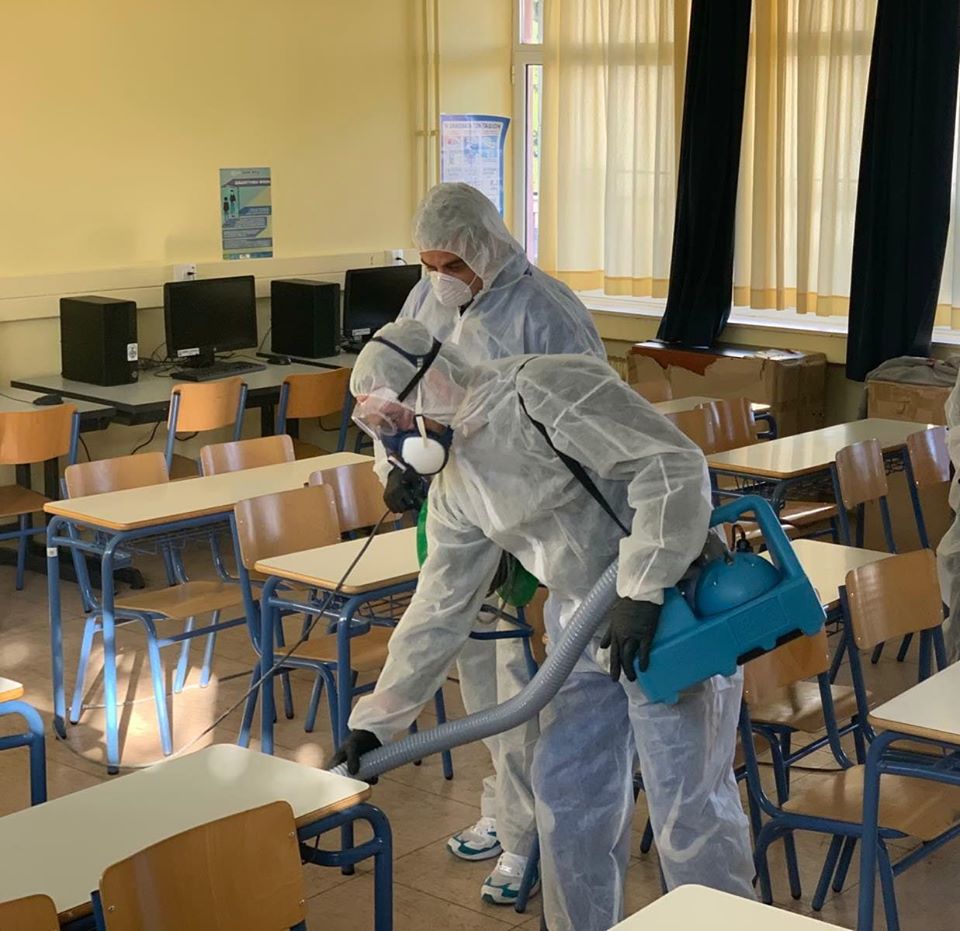 Δ. Γλυφάδας: Θα γίνει απολύμανση σε όλα τα σχολεία - InfoKids.gr