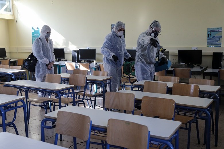 Προληπτικές απολυμάνσεις σε σχολεία και παιδικούς σταθμούς αποφάσισε ο ...