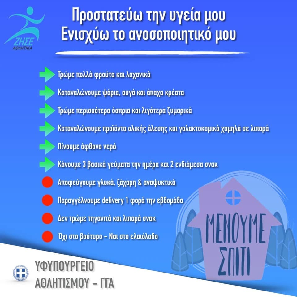 Μένουμε Σπίτι και Τρώμε Σωστά: Σημαντικές οδηγίες | Infokids.gr