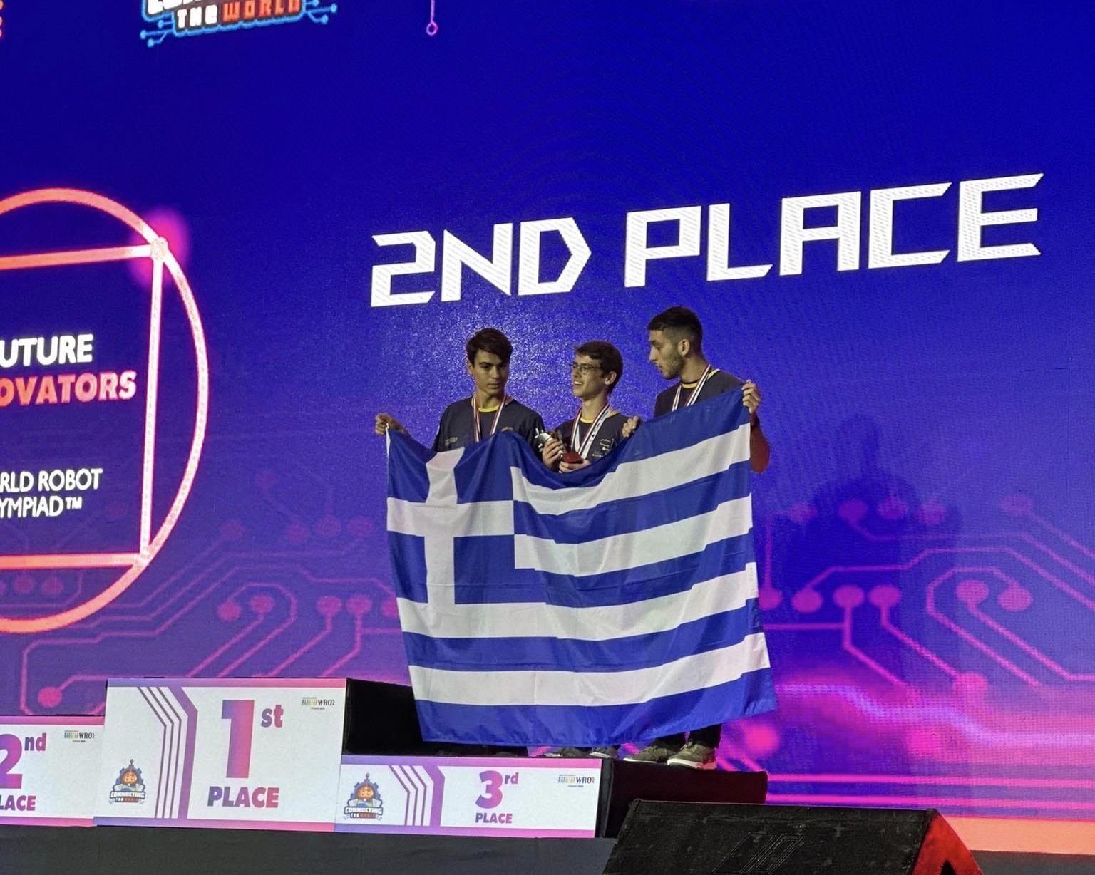 Ολυμπιάδα Ρομποτικής 2023: 3η θέση για την ομάδα από την Καλαμάτα!